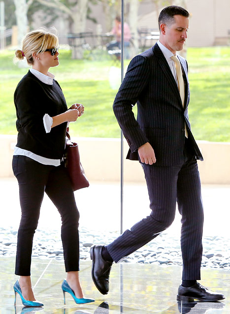 Reese Witherspoon Jim Toth Bebe Reese Witherspoon, Husband Jim Toth