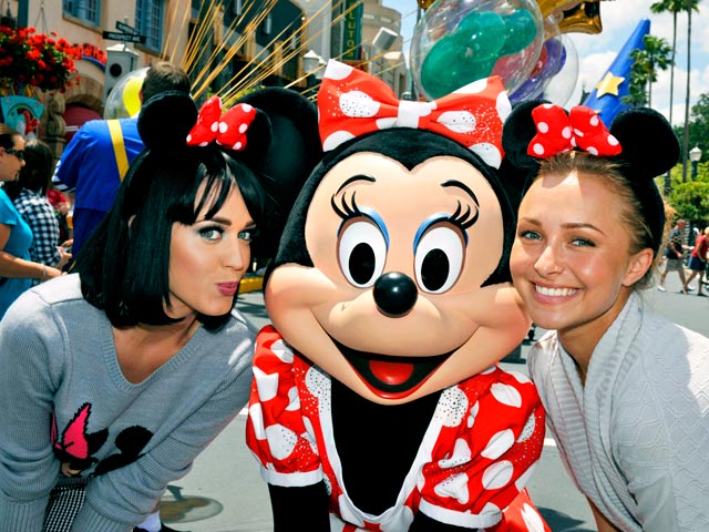 Celebs Visit Disney Theme Parks: Photos
