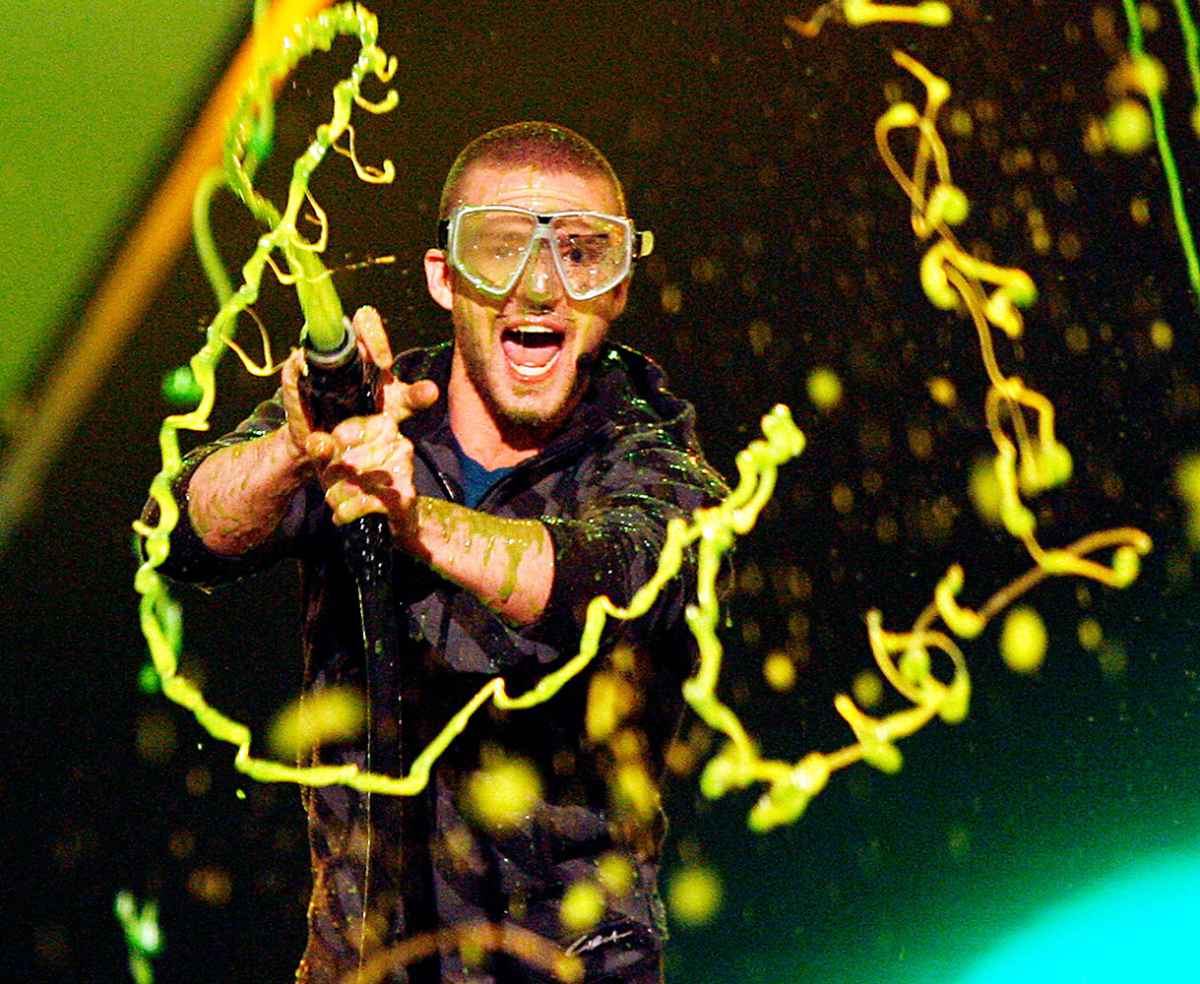 Stars Getting Slimed at the Nickelodeon Kids' Choice Awards | Us Weekly