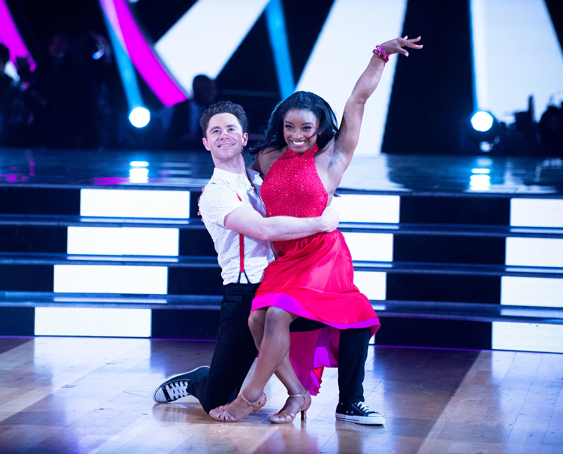 Simone Biles: I 'Lost My Six-Pack' Competing on 'DWTS' | Us Weekly