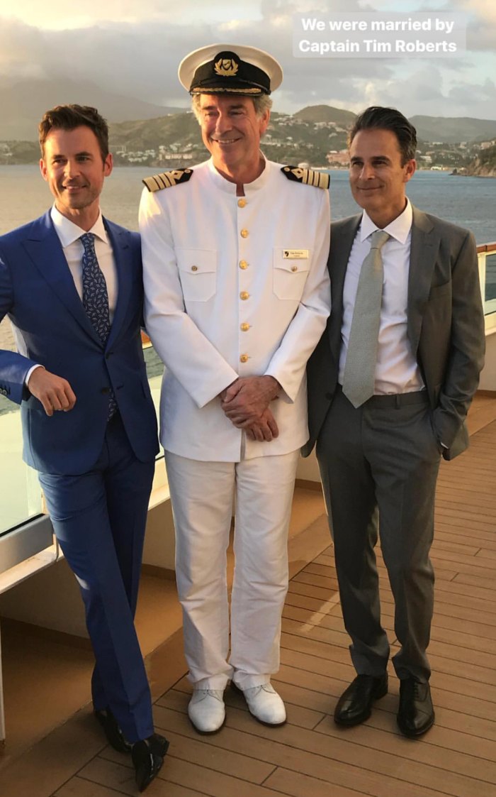Brad Goreski Marries Gary Janetti on a Caribbean Cruise Ship
