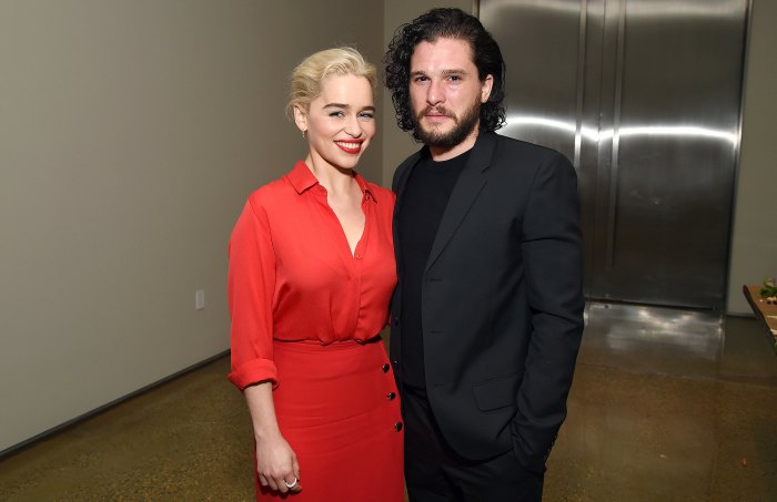 Brad Pitt Bid $120K to Watch ‘Game of Thrones’ With Emilia Clarke | Us ...