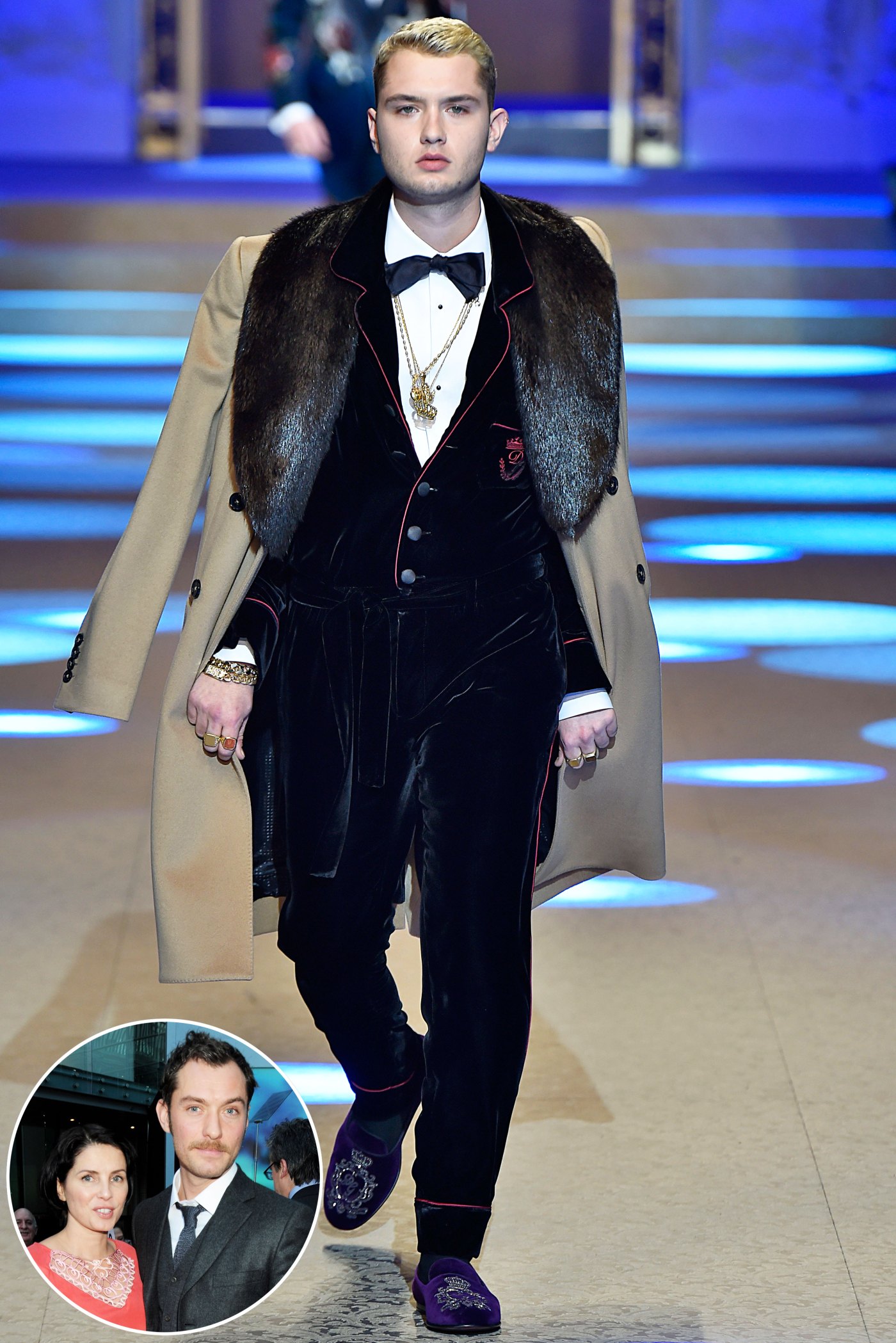 Hollywood Celeb Sons Walk in Dolce & Gabbana FW-18 Show in Milan