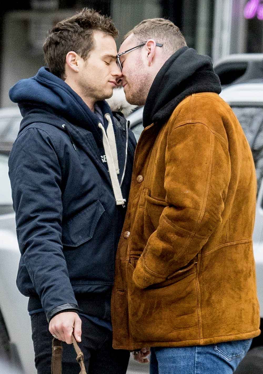 Sam Smith and Brandon Flynn Kiss in NYC: Pics | Us Weekly
