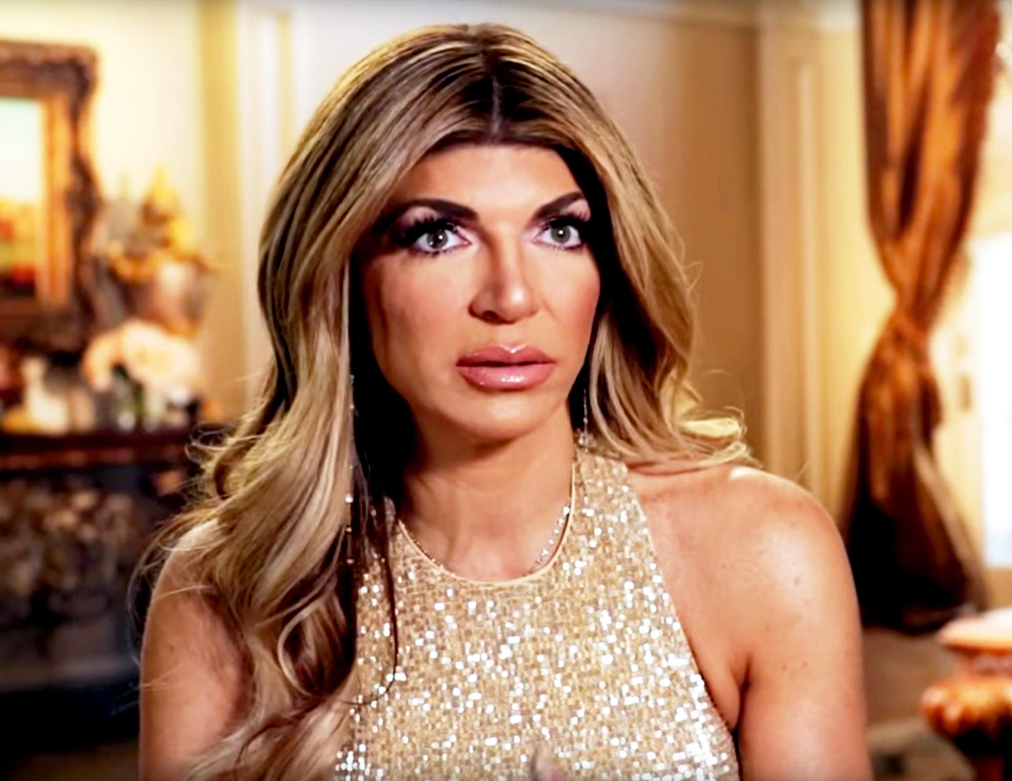Teresa Real Housewives Of New Jersey Star Teresa Giudice Enjoys Brunch