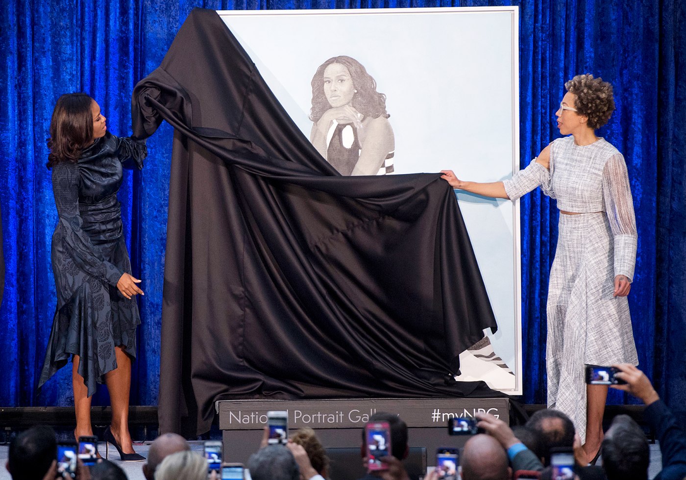 Barack Obama, Michelle Obama Unveil Their Official Portraits
