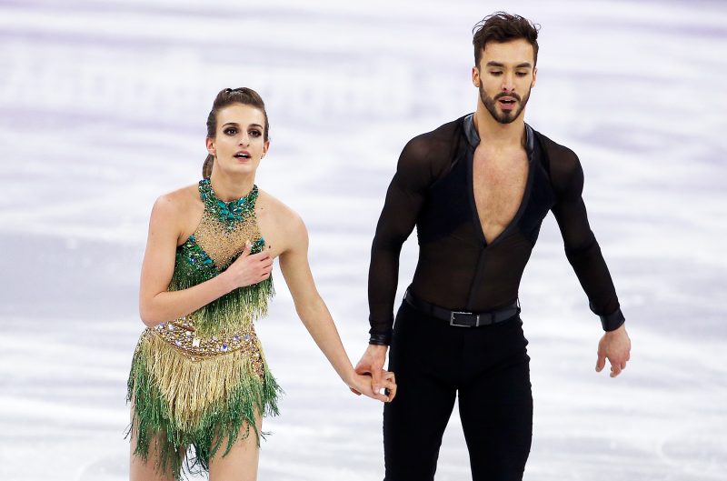 French Ice Dancer Suffers Wardrobe Malfunction at Olympics | Us Weekly