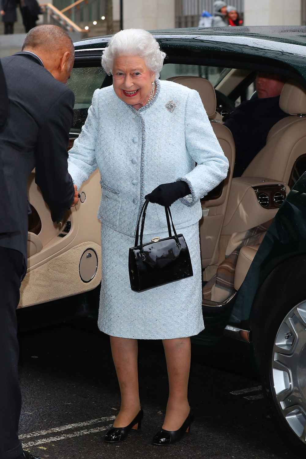 Queen Elizabeth II Attends London Fall 2018 Fashion Week | Us Weekly