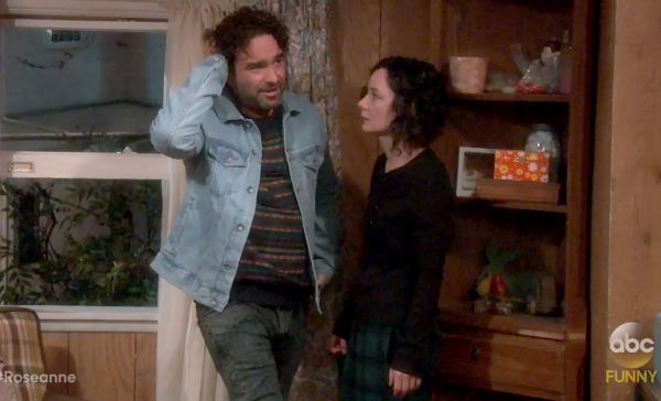Johnny Galecki’s David Returns in New ‘Roseanne’ Trailer | Us Weekly