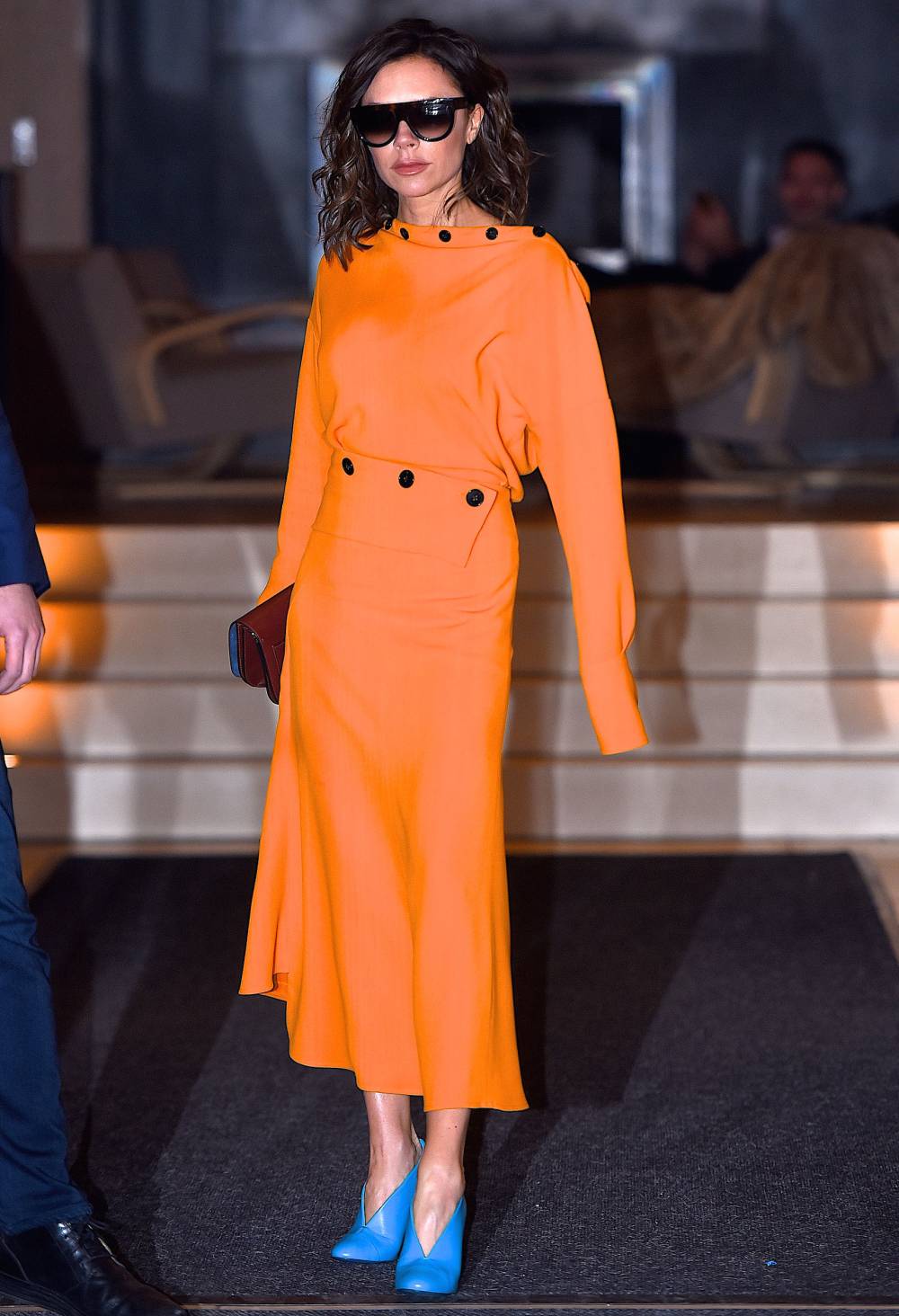 Victoria Beckham Is Wearing Colorful High Heel Shoes Again