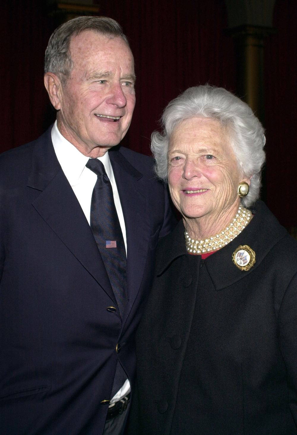 Barbara Bush First Lady Style in Pearls: Pics | Us Weekly
