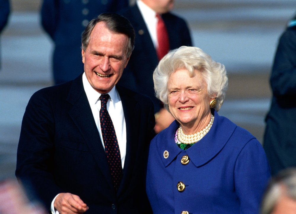 Barbara Bush First Lady Style in Pearls: Pics | Us Weekly