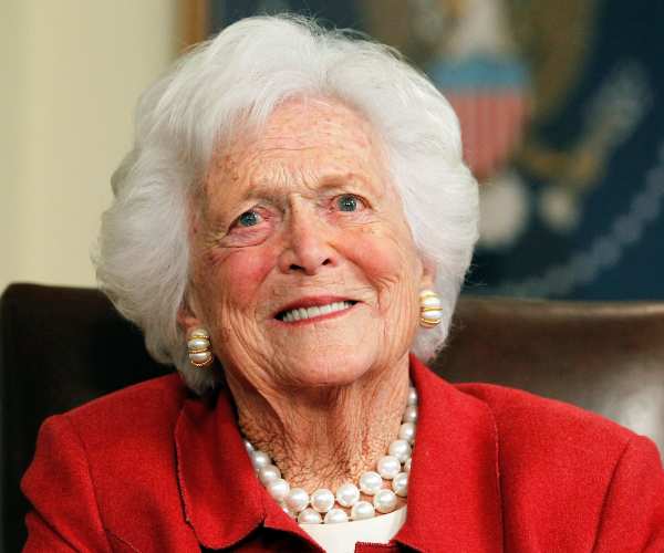Barbara Bush First Lady Style in Pearls: Pics | Us Weekly