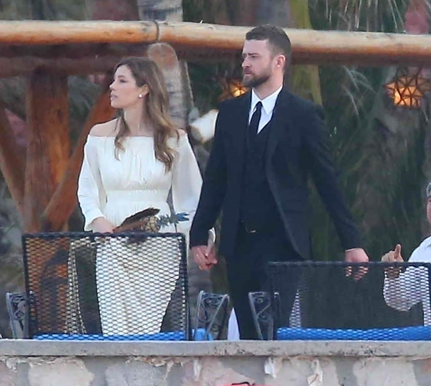 Jessica Biel, Justin Timberlake in Mexico for Brother's Wedding: Pics