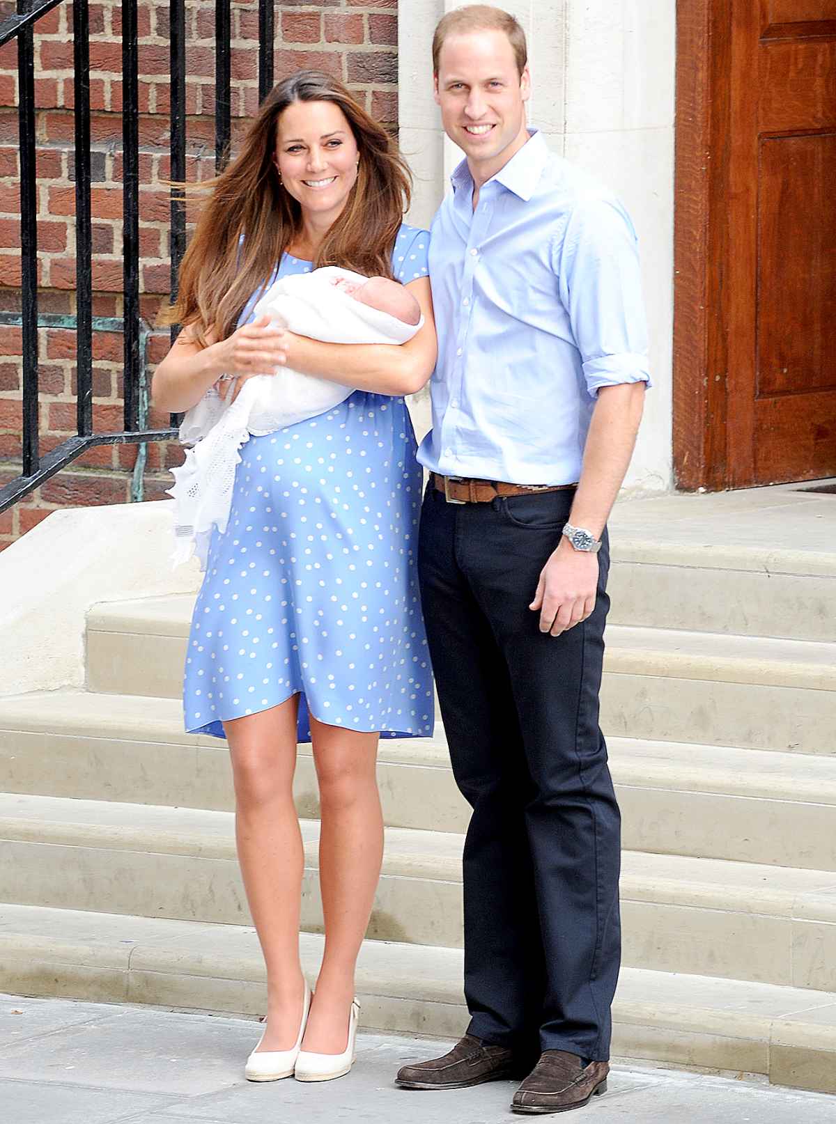 Revisit Duchess Kate’s First Post-Baby Appearances at Hospital | Us Weekly
