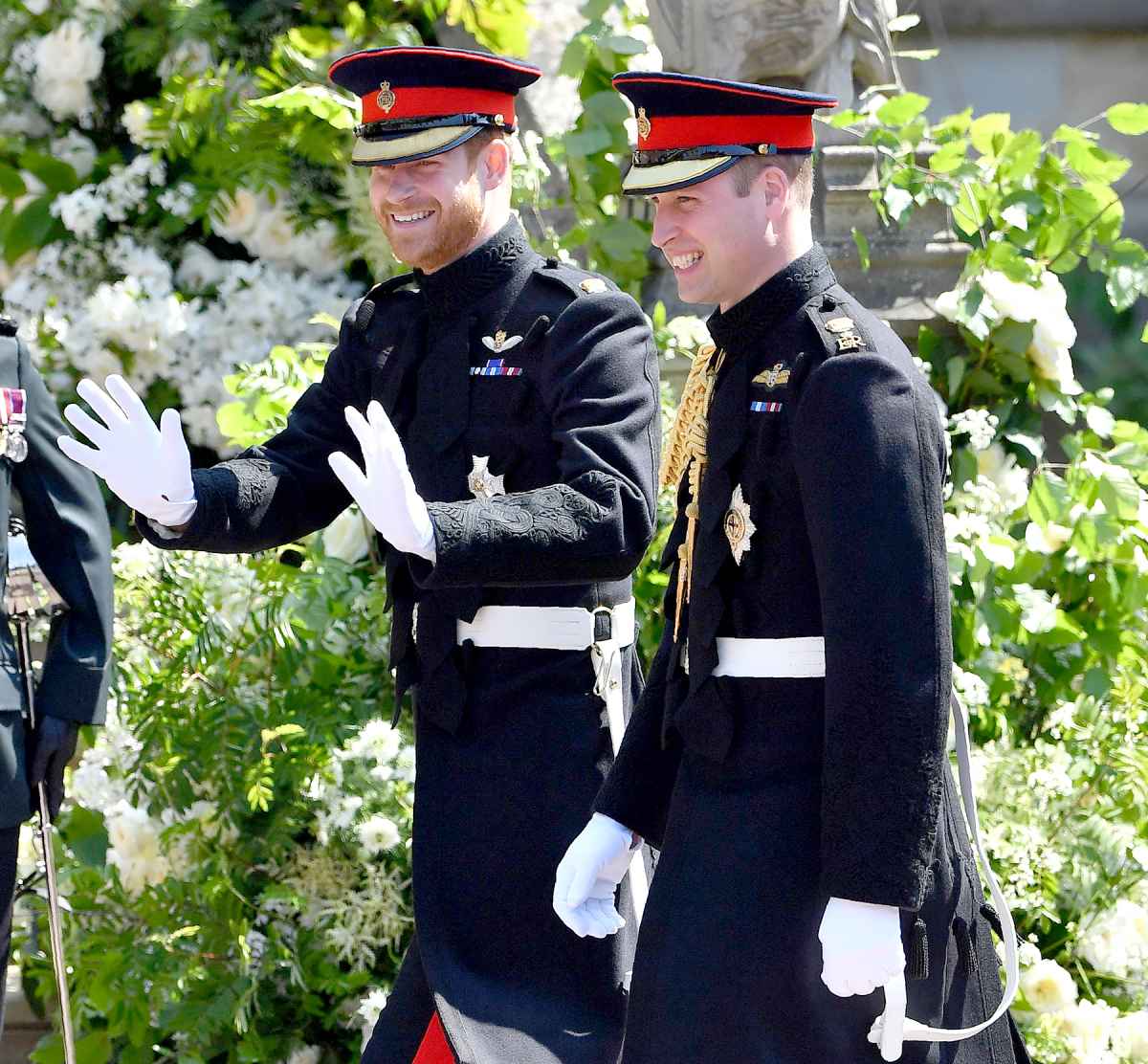 Royal Wedding: Prince Harry, Prince William Arrive at St George’s ...