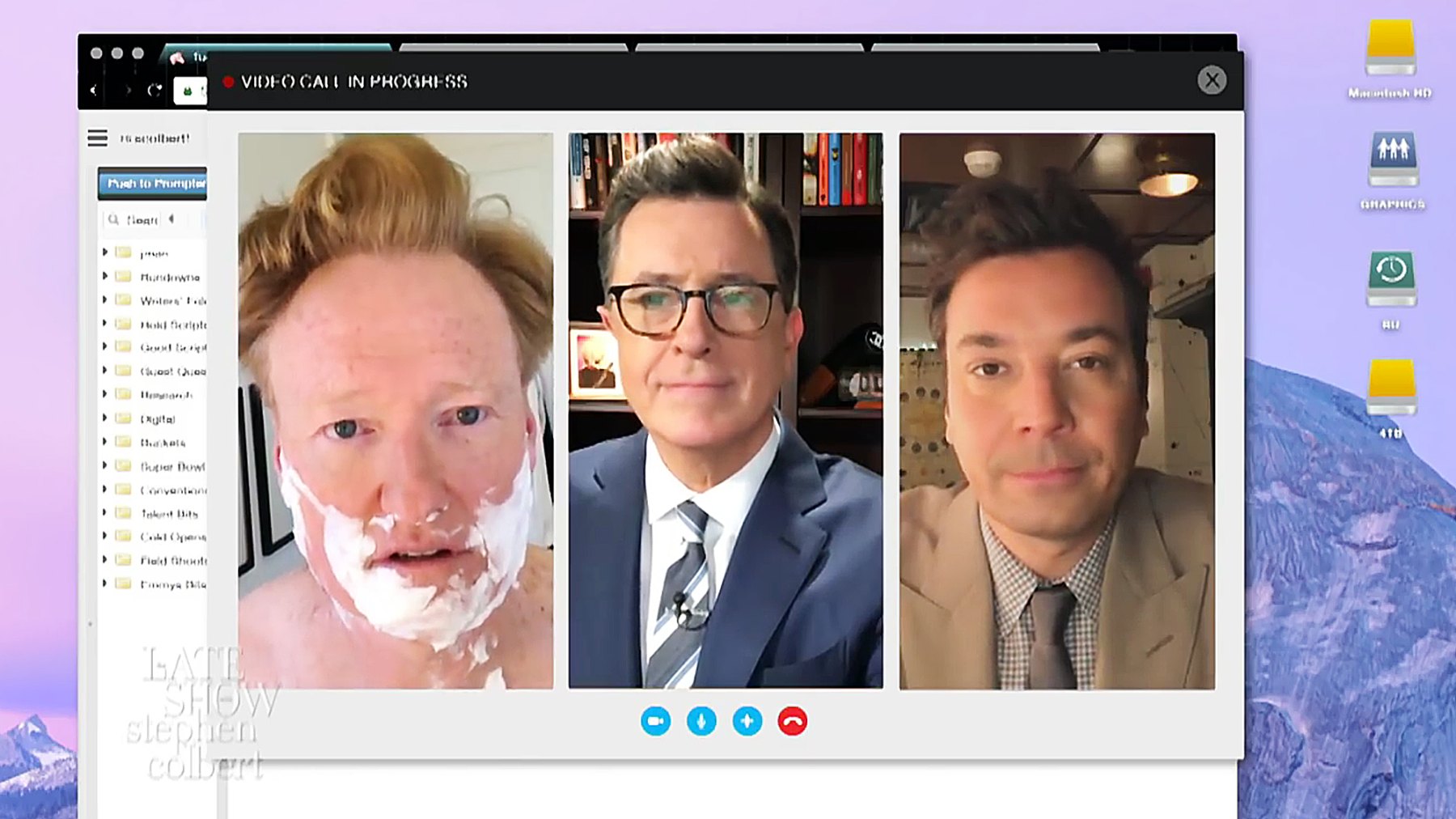 Fallon, Colbert, Conan Team Up to Skewer Trump in Joint Cold Open | Us ...