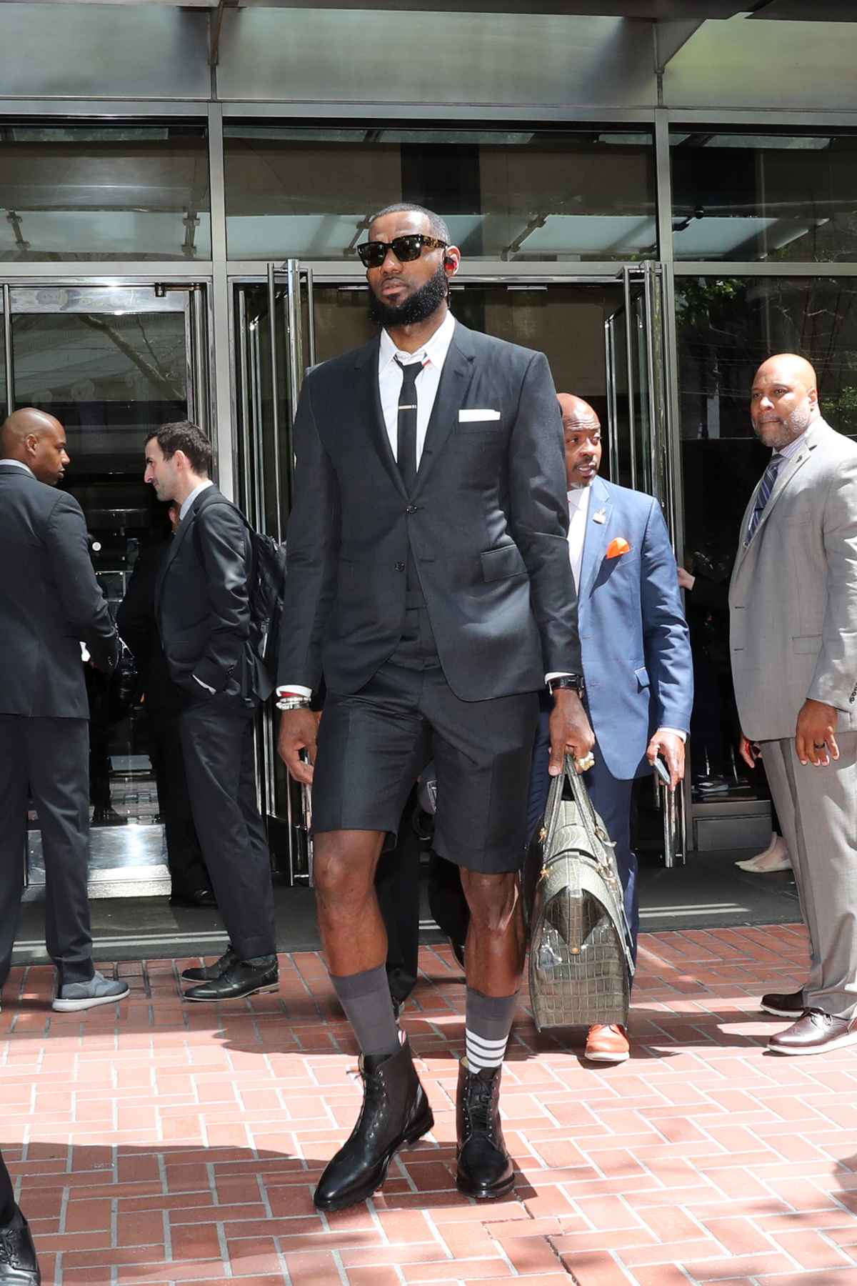 Lebron James, Cleveland Cavaliers Wear Thom Browne Before NBA Final ...