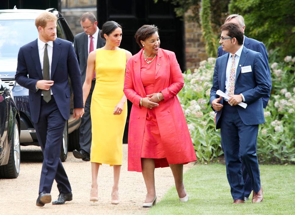 Duchess Meghan, Prince Harry Beam During Royal Reception: Pics | Us Weekly