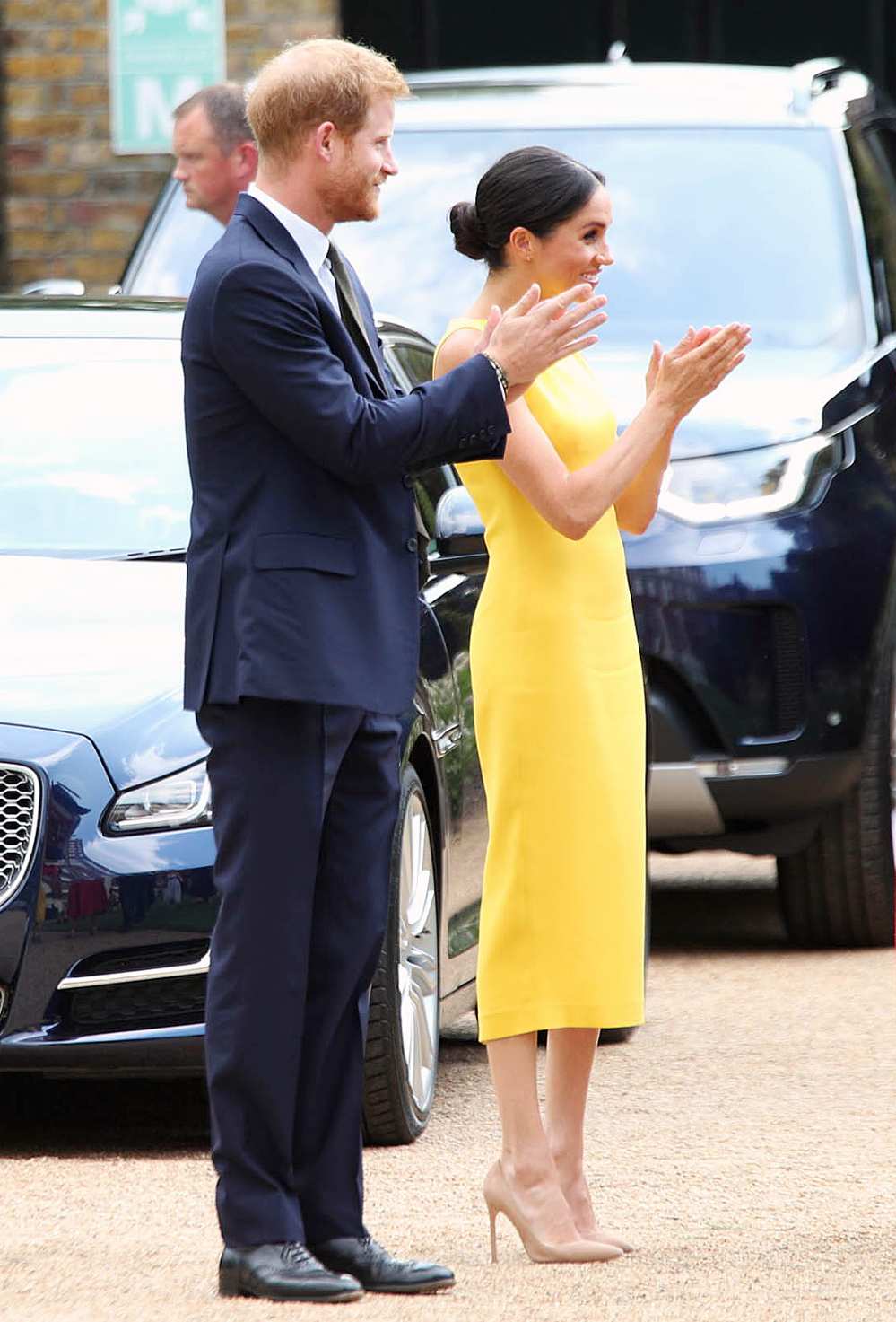 Duchess Meghan, Prince Harry Beam During Royal Reception: Pics | Us Weekly