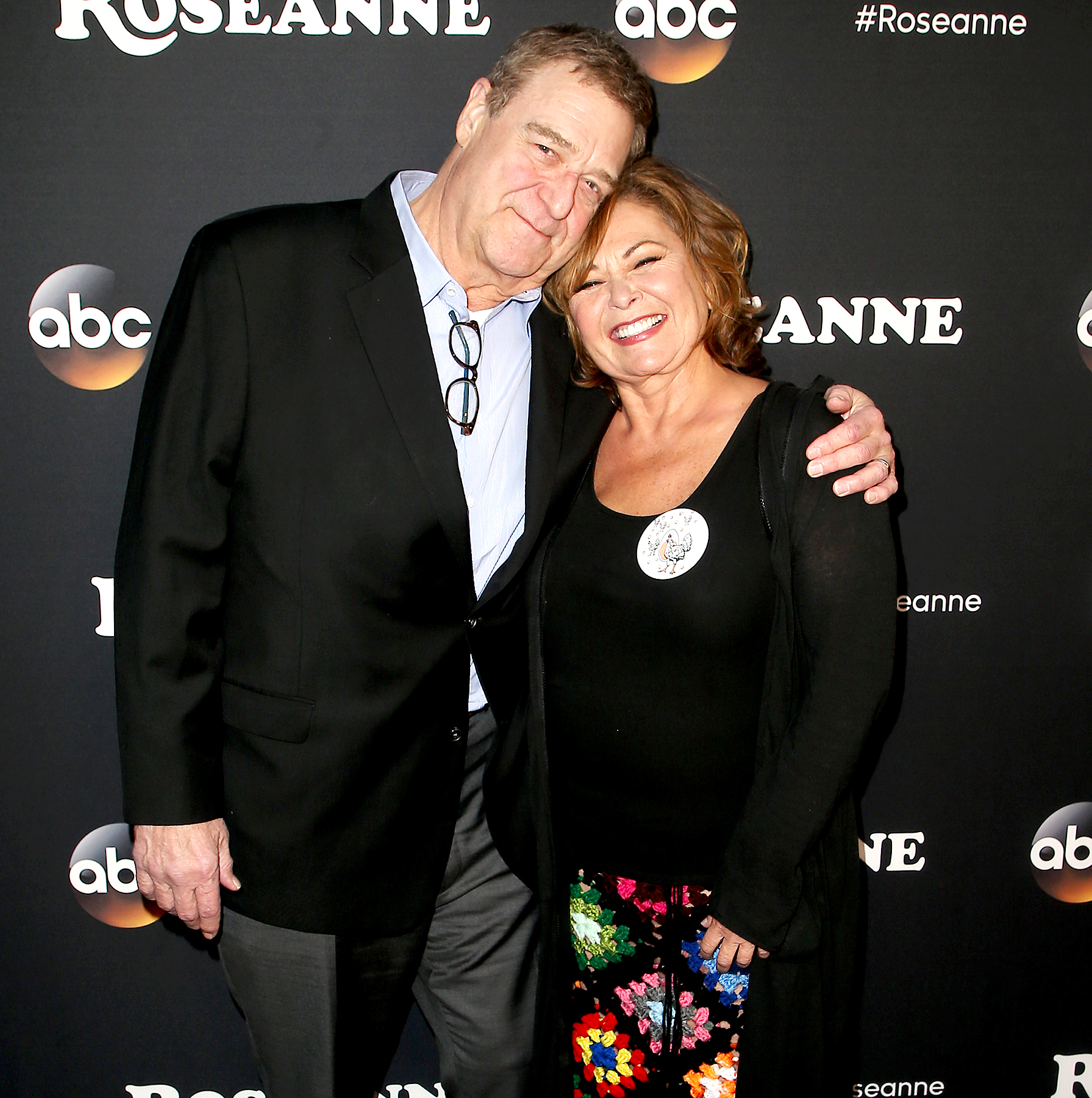 John Goodman Roseanne Barr Feud