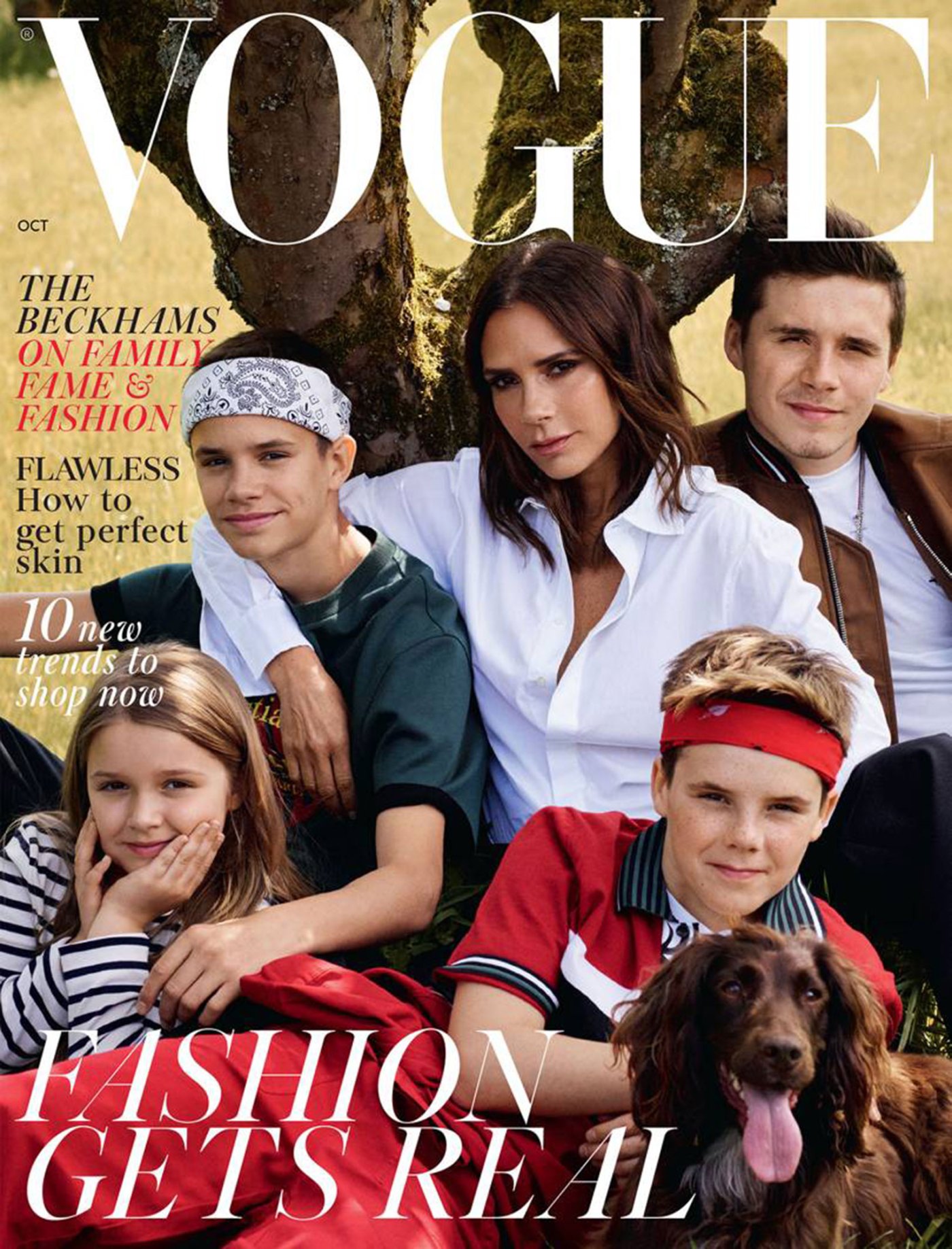 Victoria Beckham and Family Pose for British ‘Vogue’ Cover: Details ...