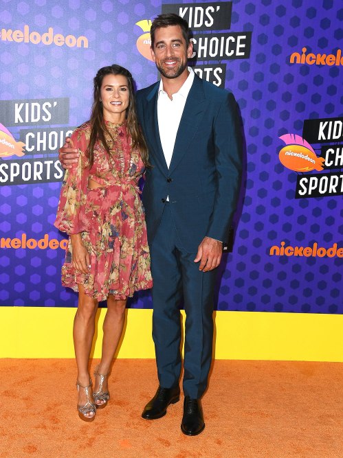 Aaron Rodgers Gushes Over GF Danica Patrick: We ‘Love Each Other’ | Us ...