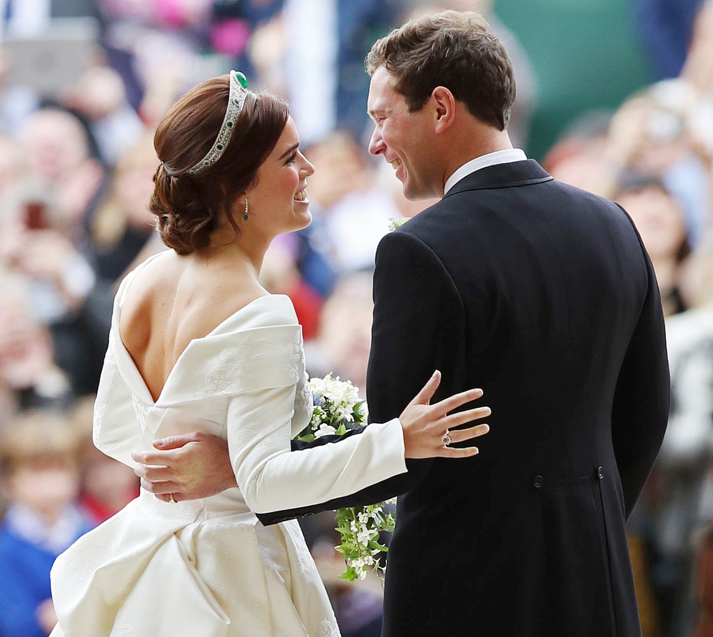 Princess Eugenie Proudly Displayed Back Scar at Royal Wedding | Us Weekly