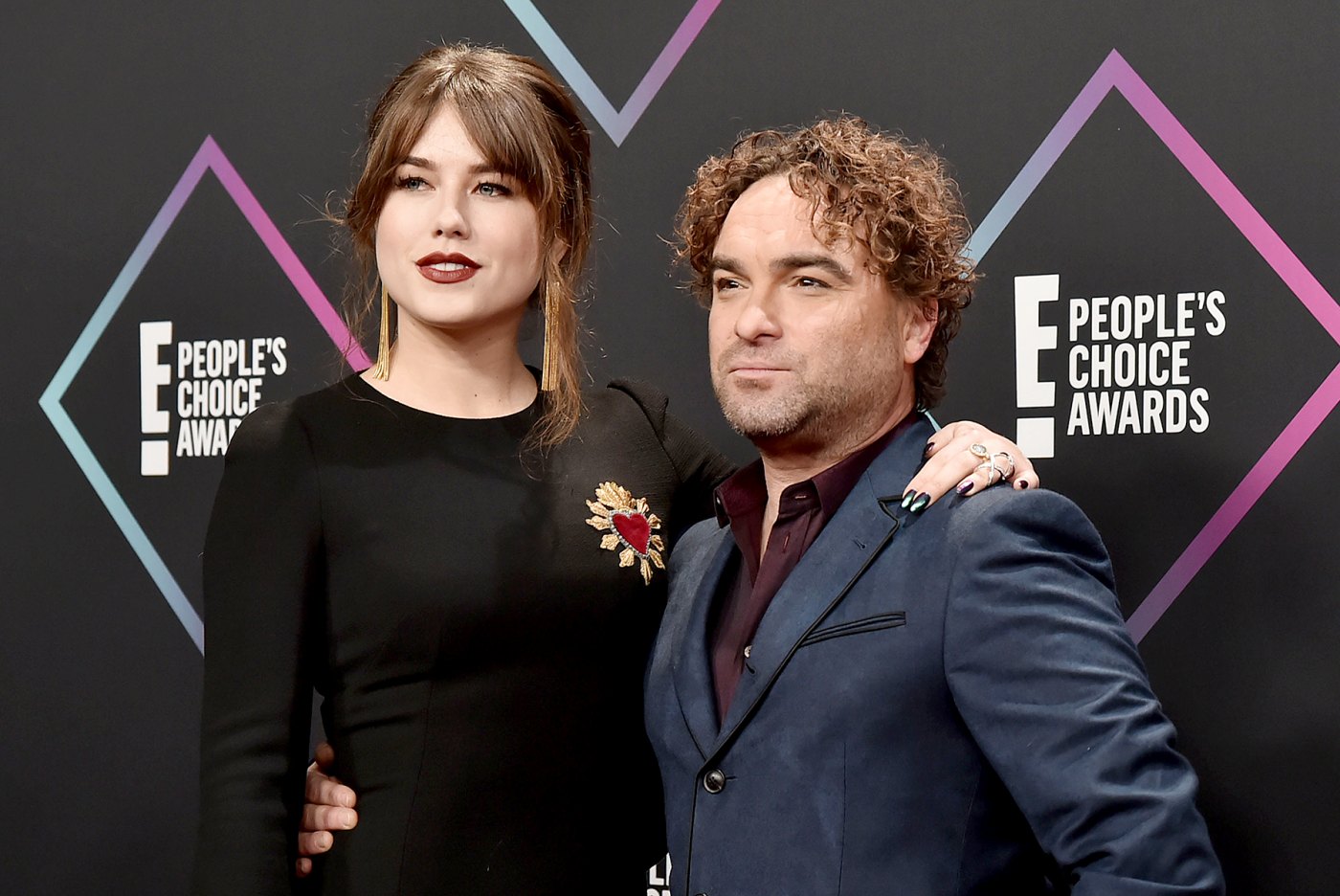 Johnny Galecki, Alaina Meyer Make Debut at People’s Choice Awards | Us ...