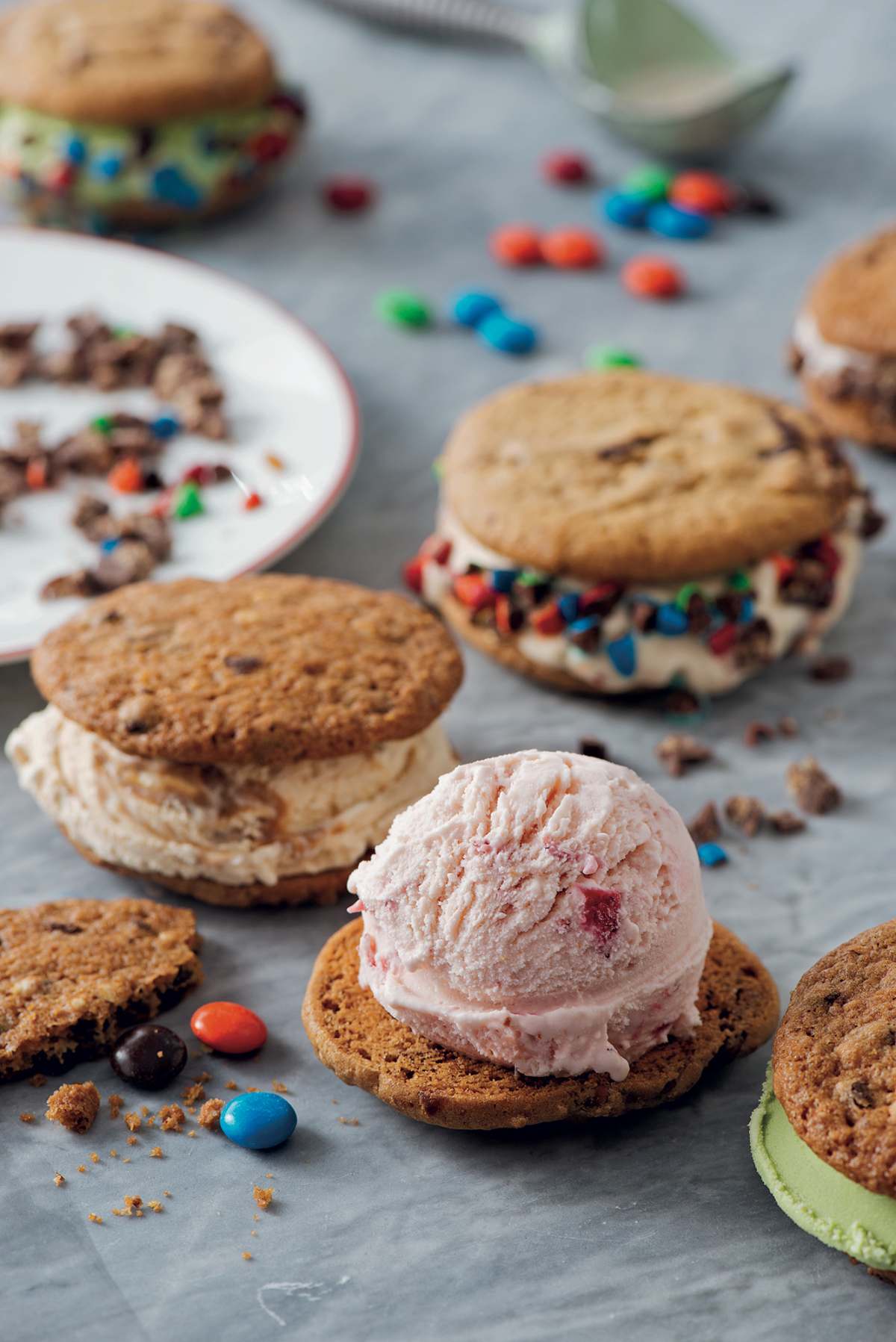 Adam Richman’s Broken-Candy Ice Cream Sandwich Is a Post-Halloween ...