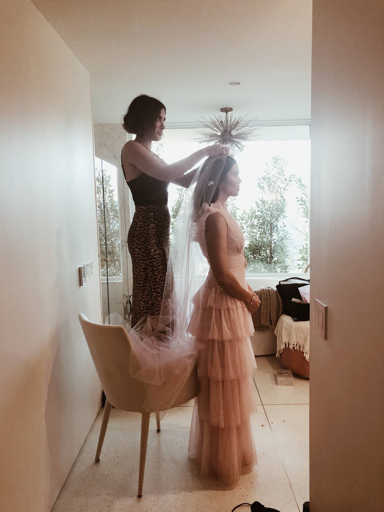 Mandy Moore’s Pink Rodarte Wedding Dress, Beauty Look: Pics | Us Weekly
