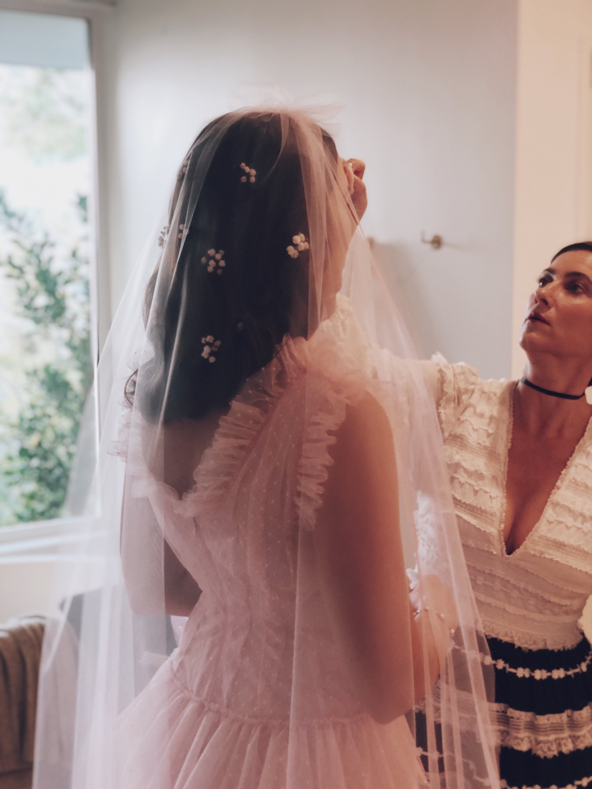 Mandy Moore’s Pink Rodarte Wedding Dress, Beauty Look: Pics | Us Weekly