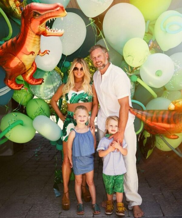 Jessica Simpson, Eric Johnson Sweetest Moments With Their Kids | Us Weekly