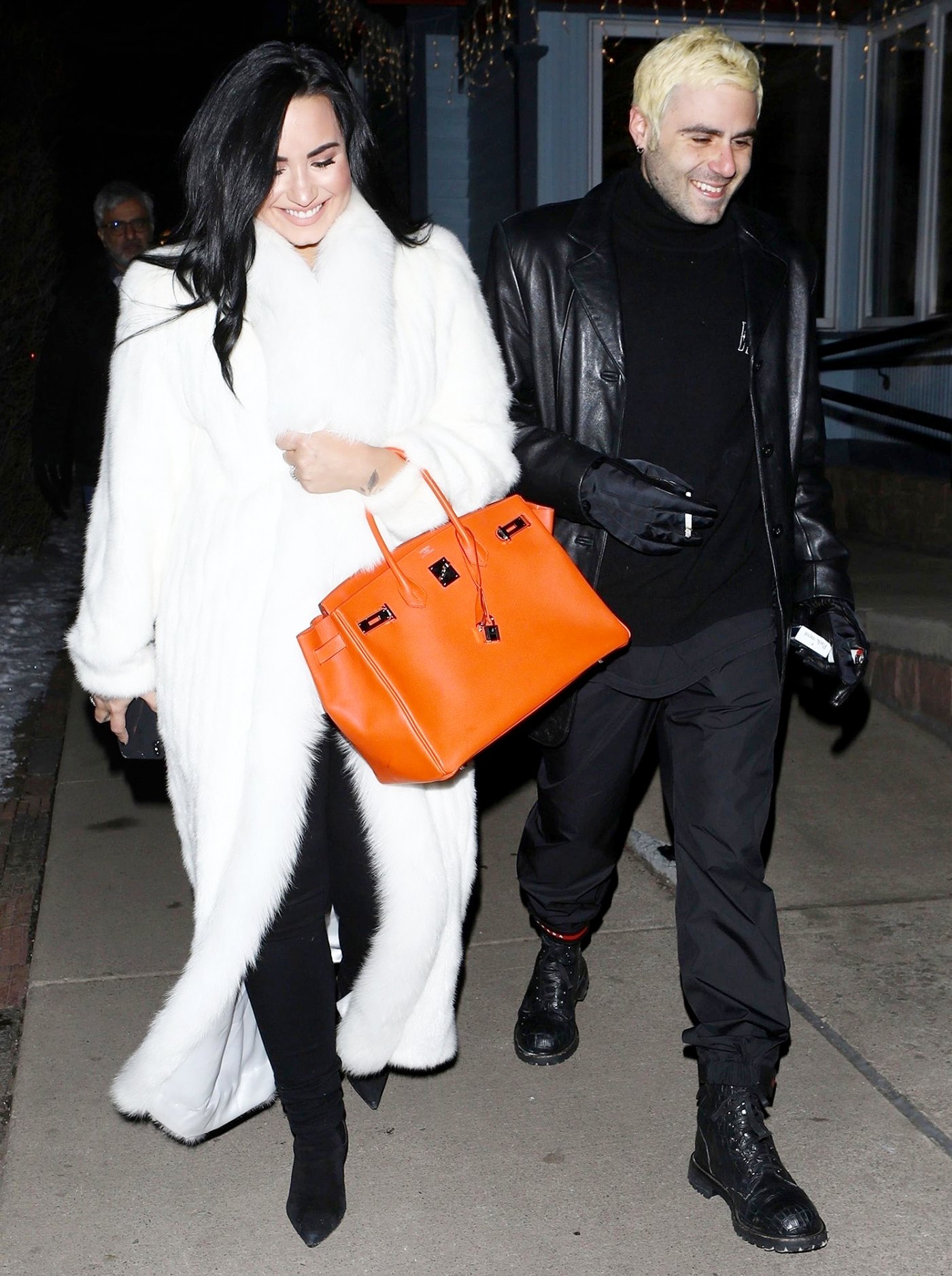 Demi Lovato, Henri Levy Step Out for New Year’s Day Date: Pic | Us Weekly