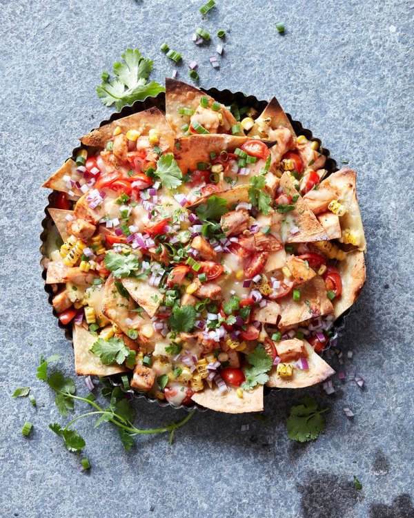 Fully Loaded BBQ Chicken Nacho Recipe From ‘The Dude Diet’ | Us Weekly