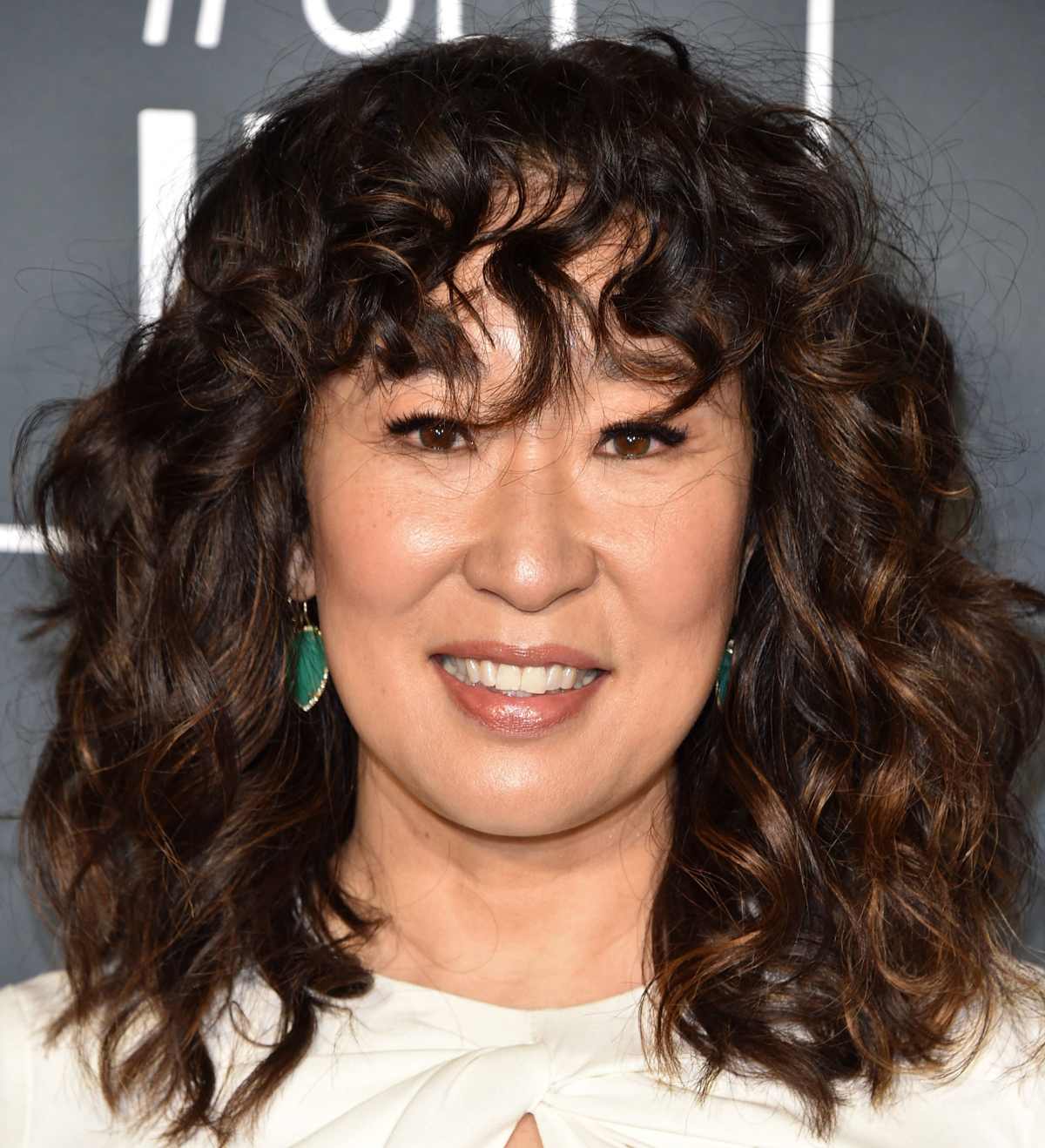 Shoulder Length Curly Haircuts With Bangs