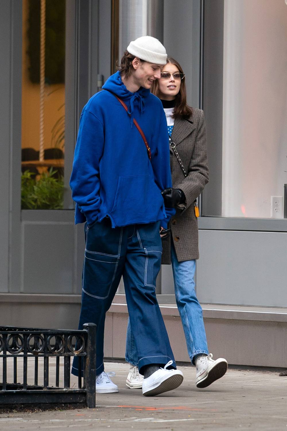 Kaia Gerber Spotted Holding Hands With Wellington Grant: Pics | Us Weekly