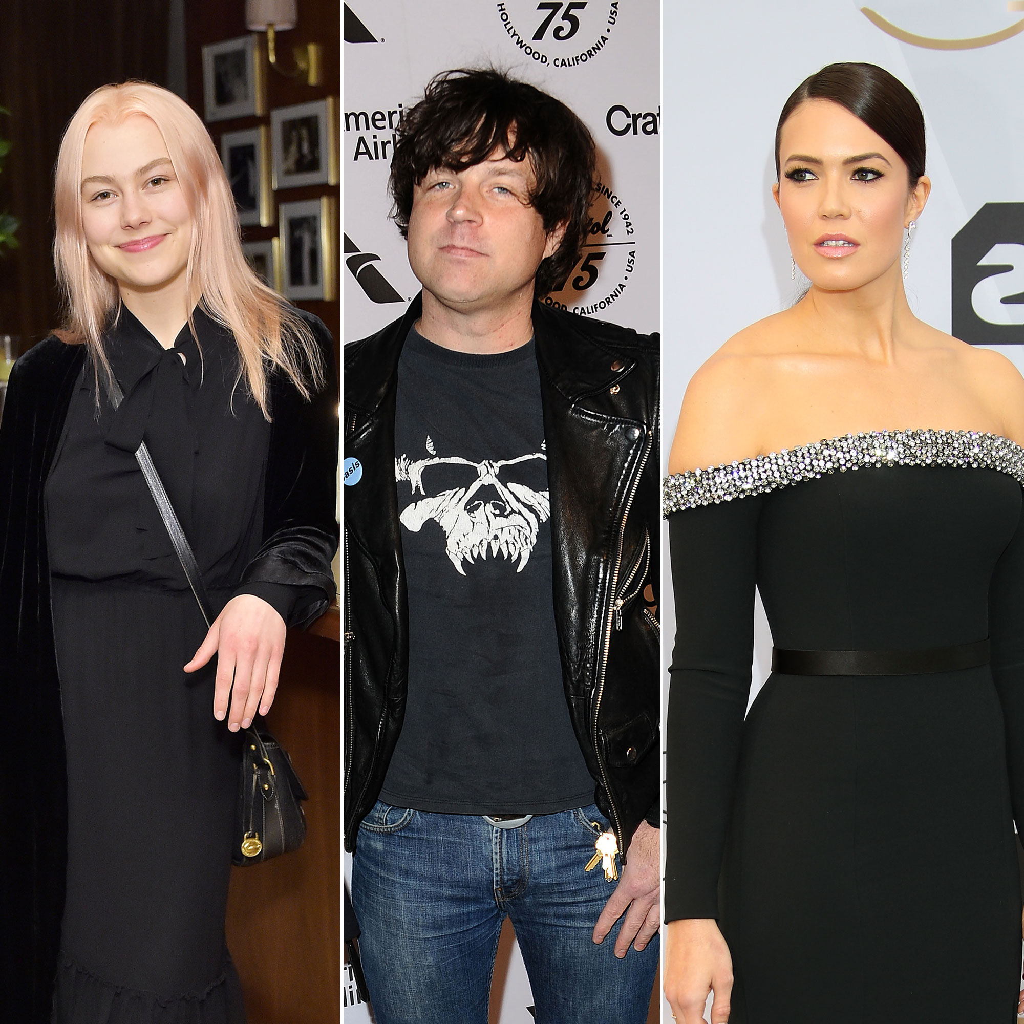 Mandy Moore And Ryan Adams Kiss