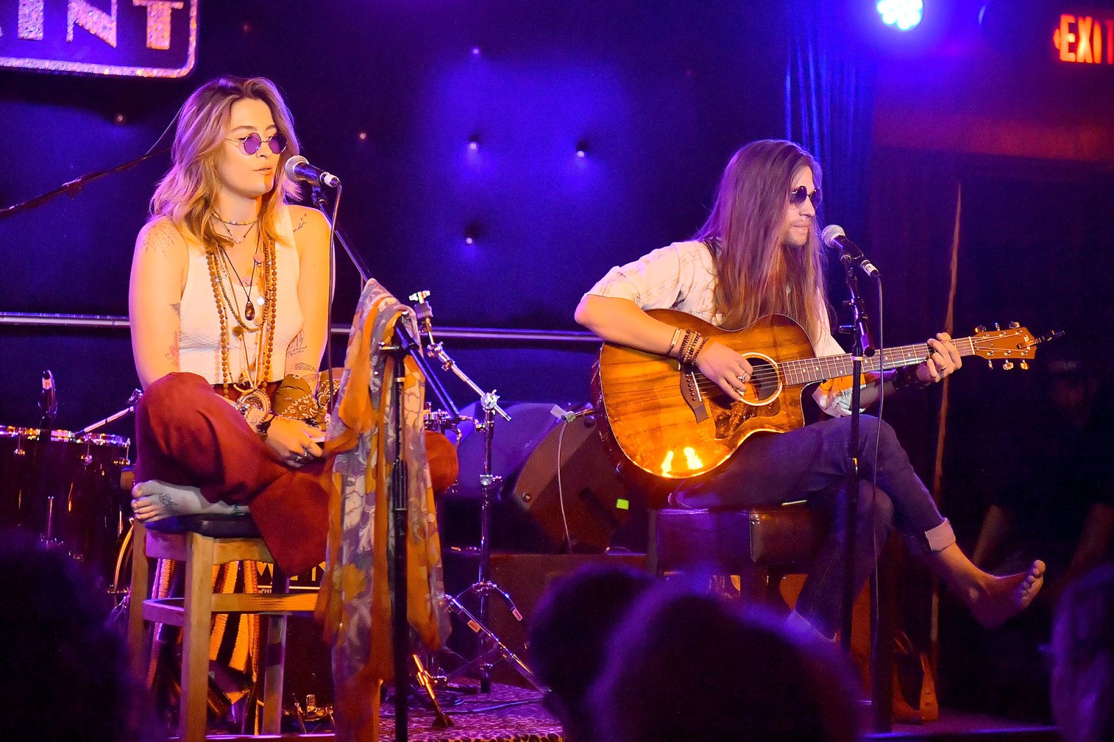 Paris Jackson Performs in L.A. With Boyfriend Gabriel Glenn: Pics | Us ...