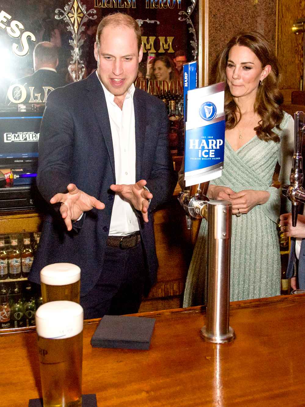 See Prince William, Kate Middleton, More Drinking Beer: Photos