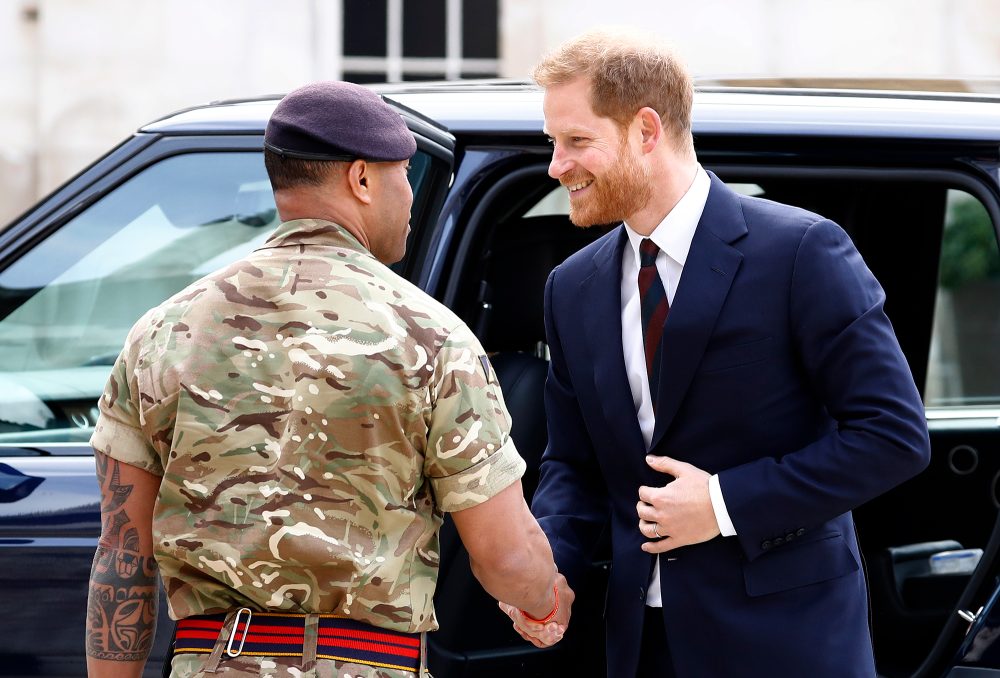 Prince Harry Attends Curry Lunch With Veterans, Talks Baby Sussex | Us ...