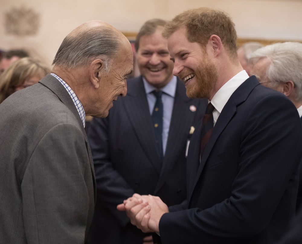 Prince Harry Attends Curry Lunch With Veterans, Talks Baby Sussex | Us ...