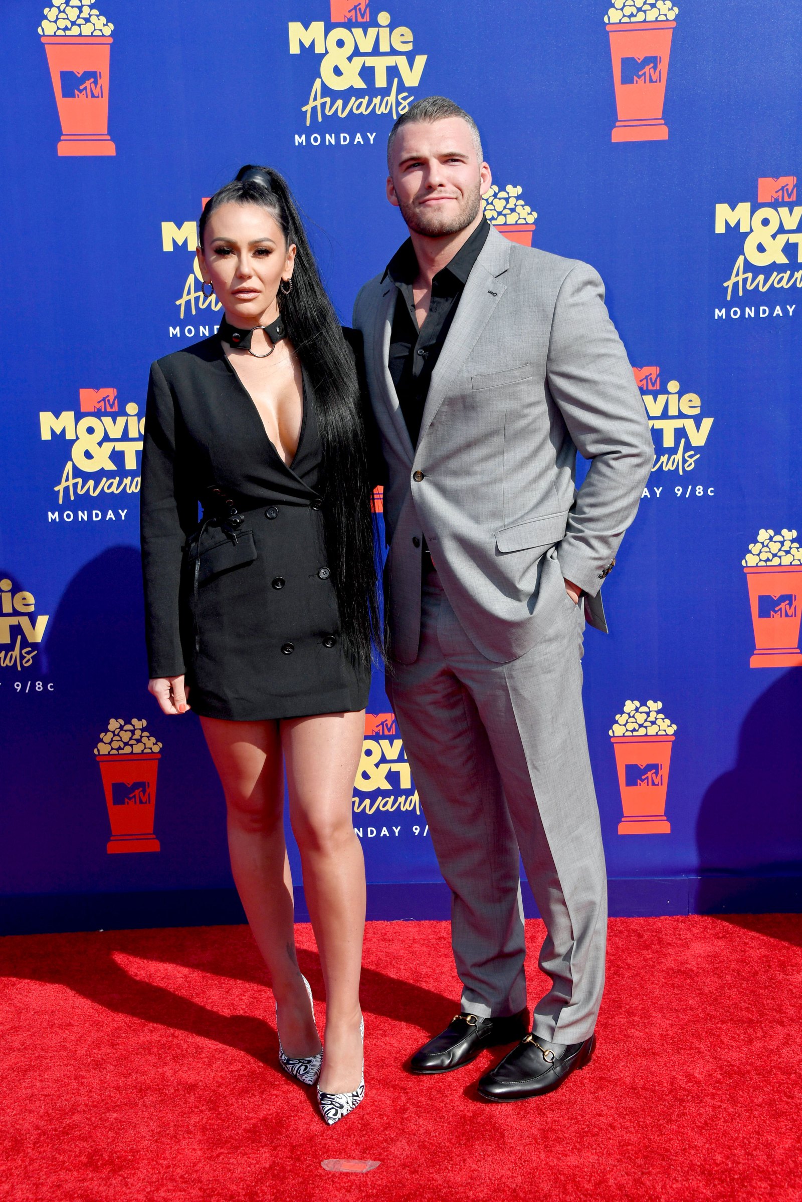 MTV TV and Movie Awards 2019: JWoww and BF Zack Walk Red Carpet