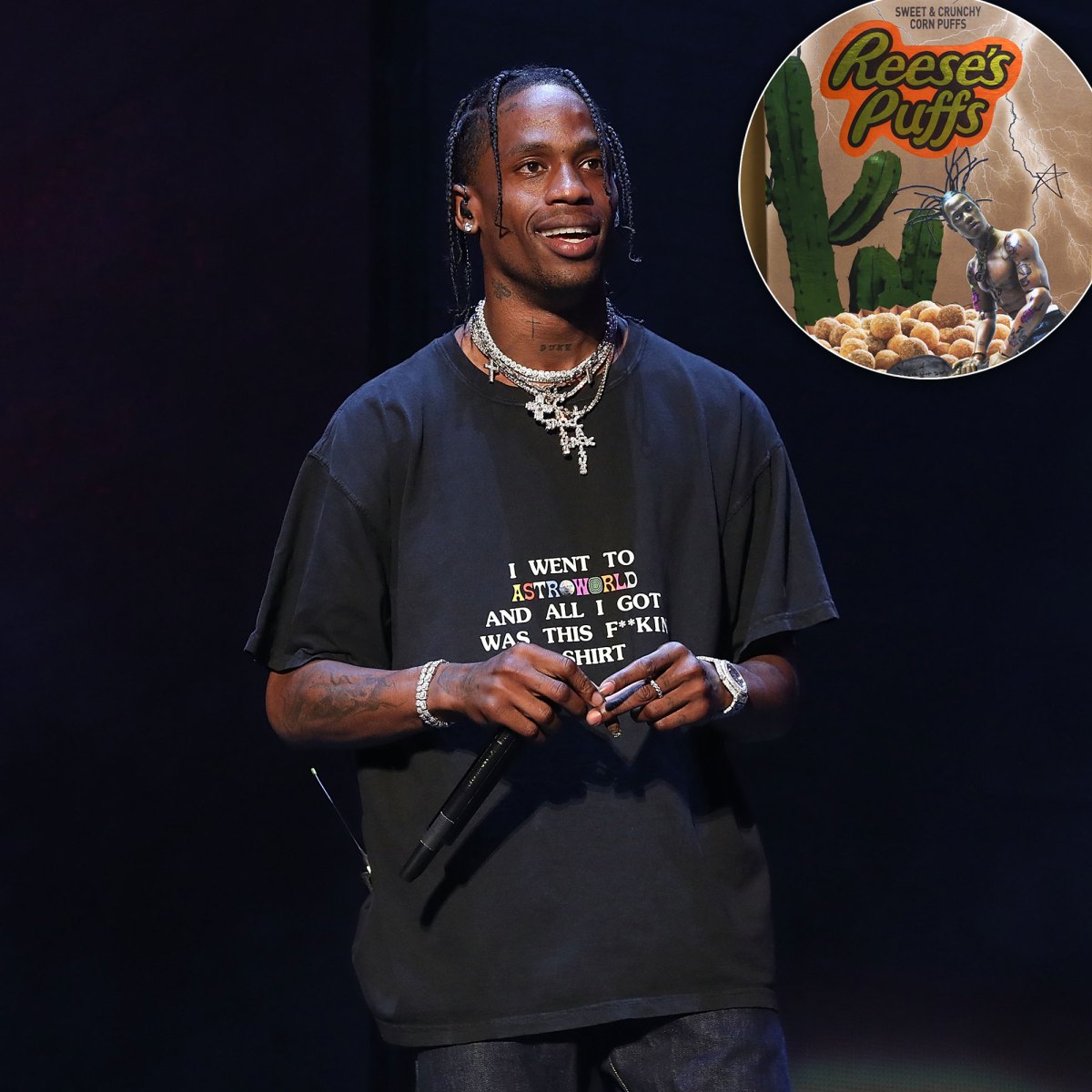 Travis Scott’s Special-Edition Boxes of Reese’s Puffs Cost $50: Photo ...