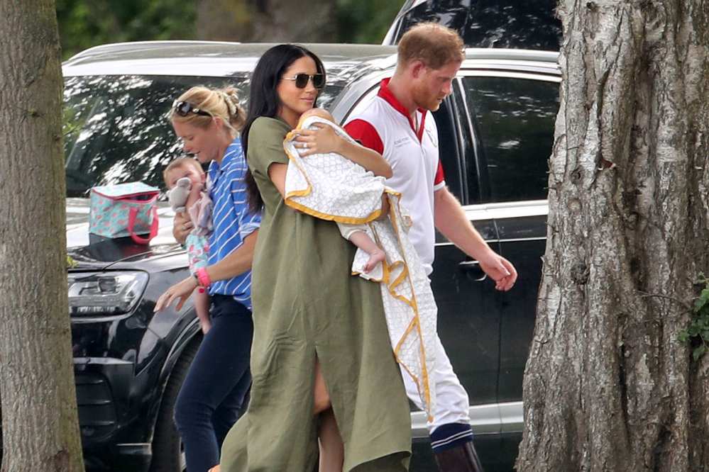 Duchess Meghan, Son Archie at Charity Polo Match: Pics | Us Weekly