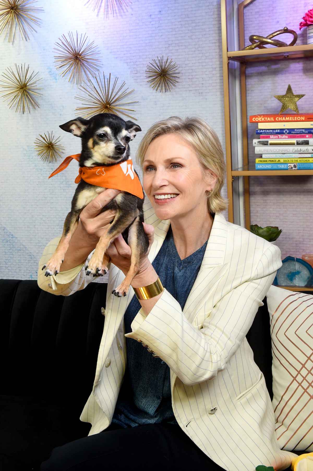 Jane Lynch Lets Her 3 Dogs Sleep In Bed With Her and Girlfriend | Us Weekly