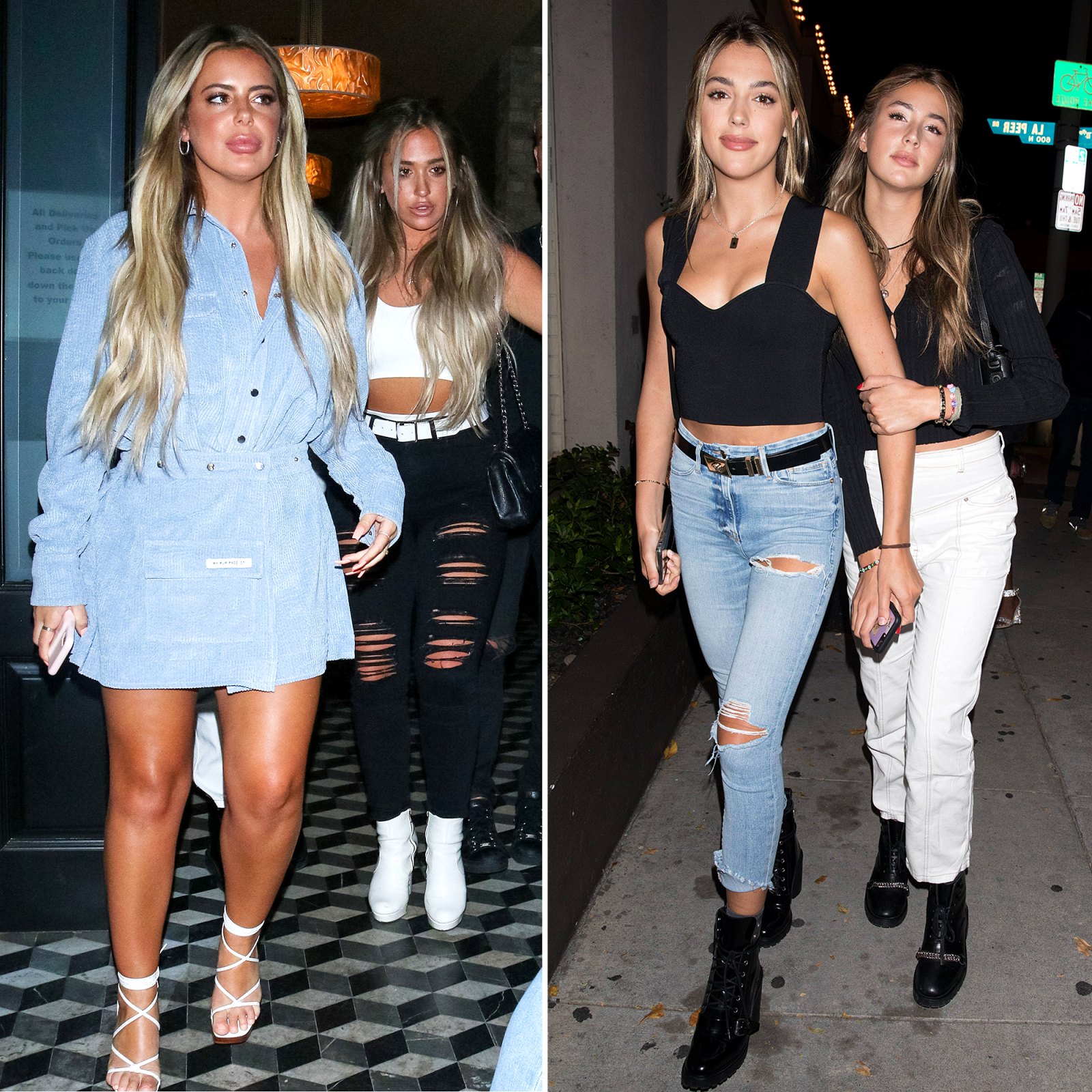Brielle and Ariana Biermann Go Out in L.A. With Stallone Sisters | UsWeekly