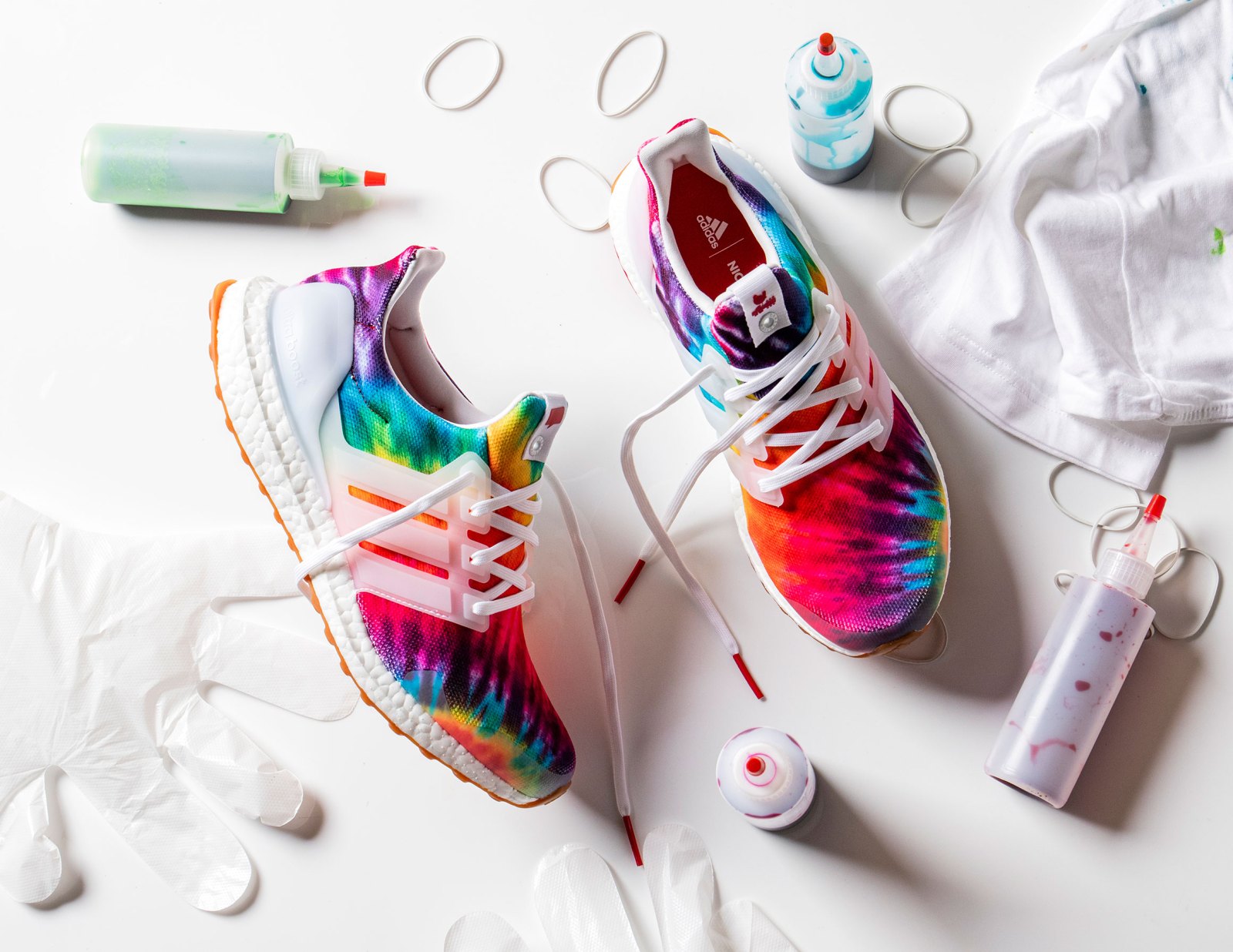 Adidas x Nice Kicks Limited-Edition Tie-Dye Sneakers: Pics | Us Weekly