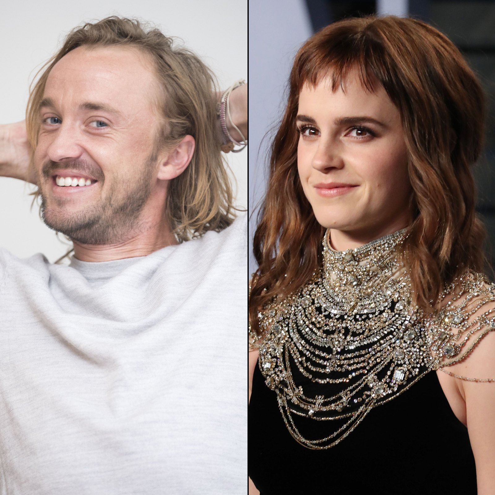 'Harry Potter' Stars Tom Felton, Emma Watson Reunite | Us Weekly