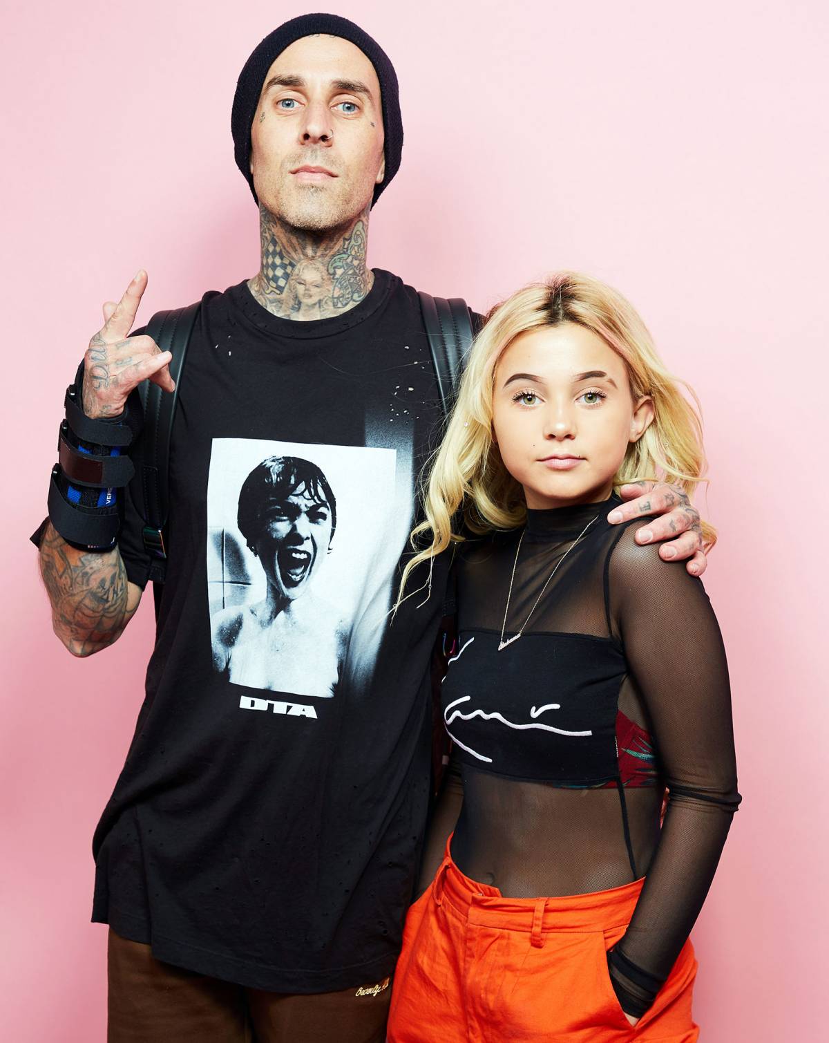 Travis Barker’s Daughter Forgives Echosmith Drummer for DMs | Us Weekly